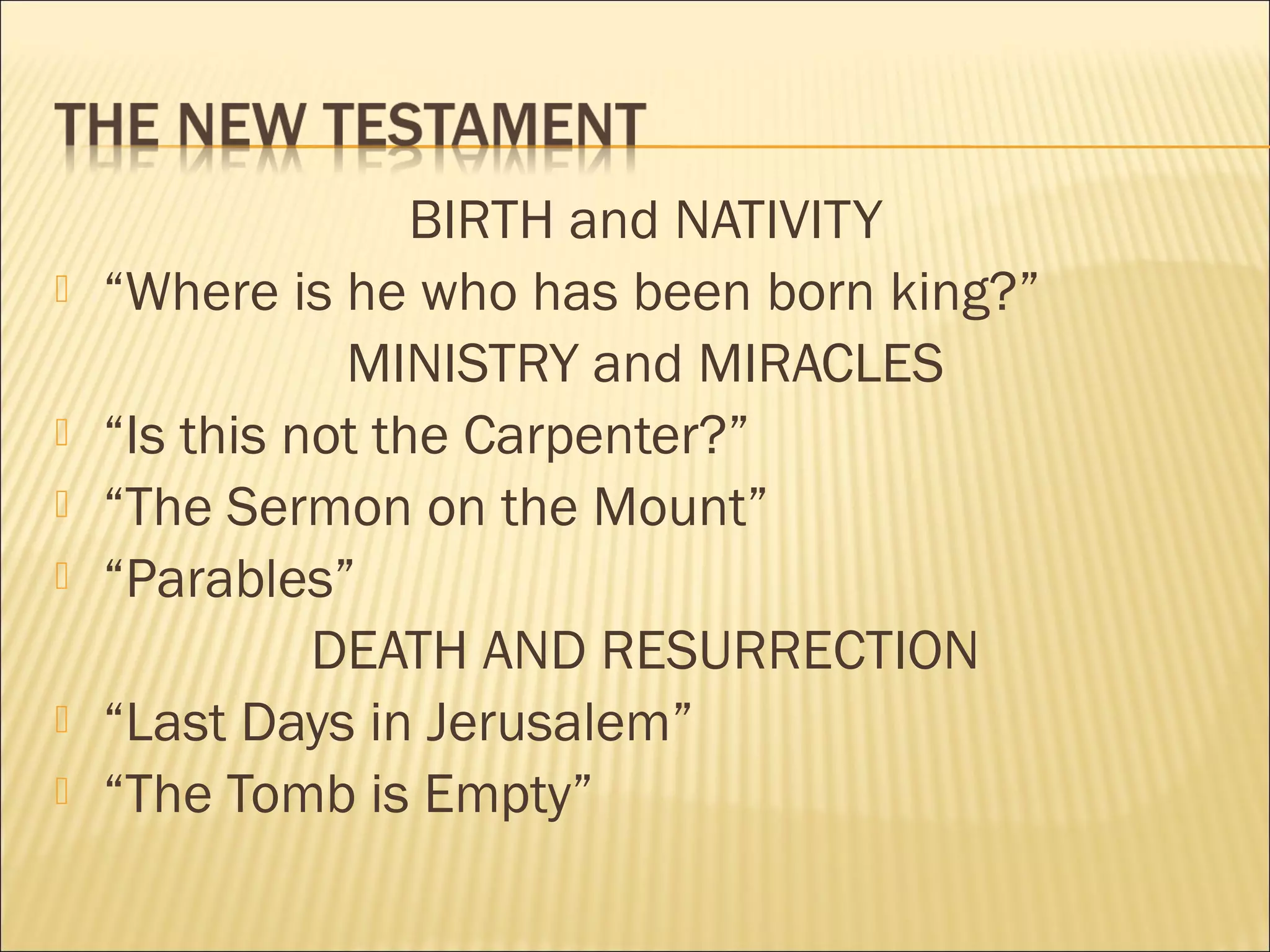 Bi 117 the bible as literature | PPT