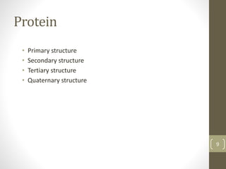 Protein 3D structure and classification database | PPTX