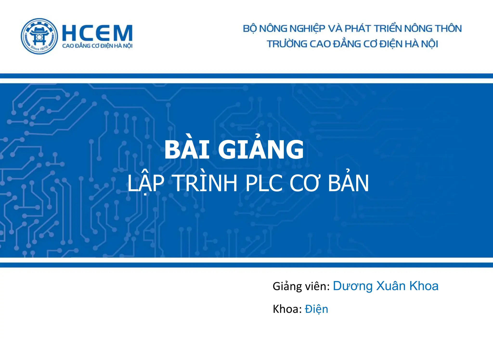 Hướng dẫn lập trình PLC từ cơ bản đến nâng cao.pptx