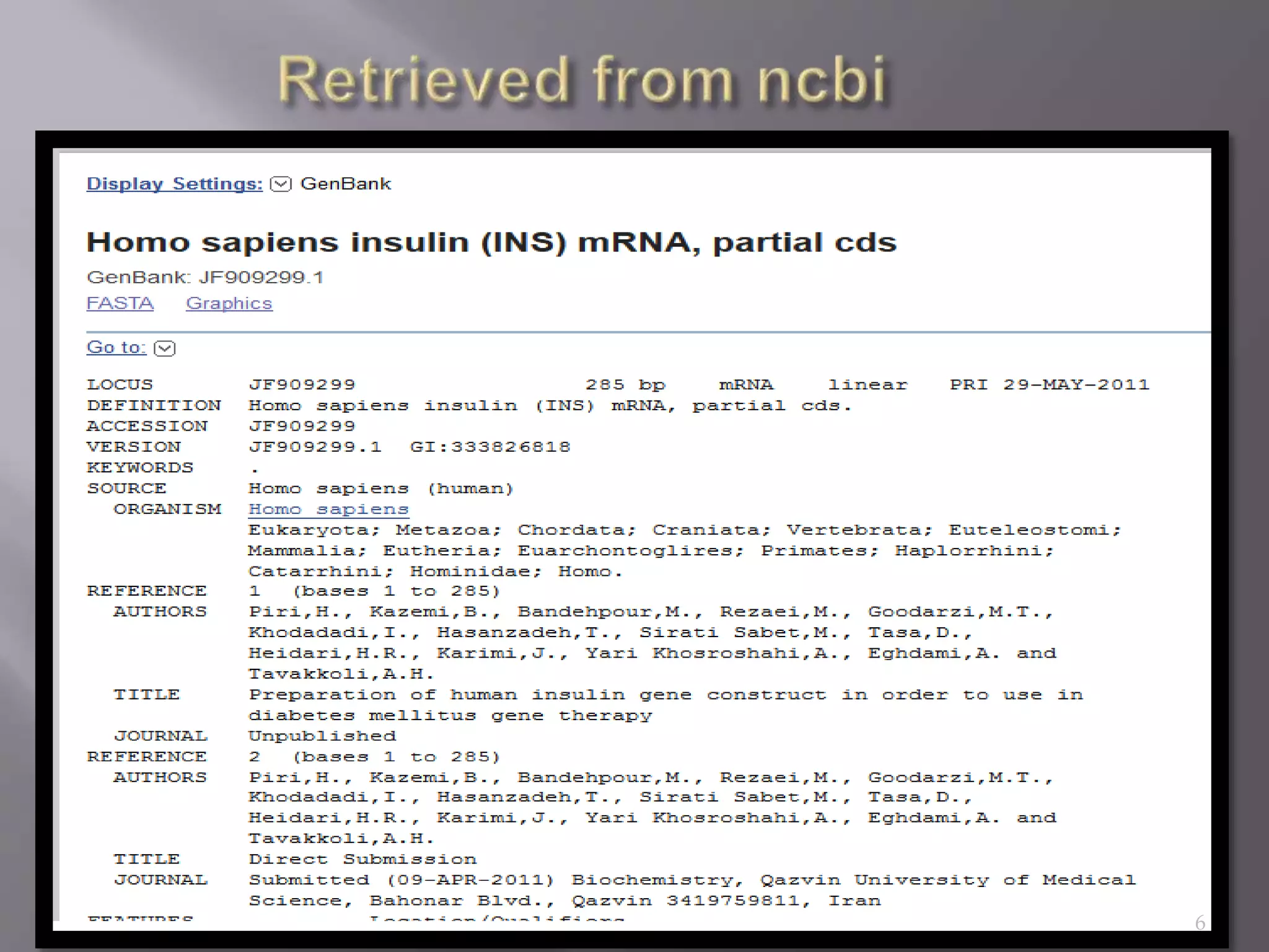 sequence of file formats in bioinformatics | PPTX