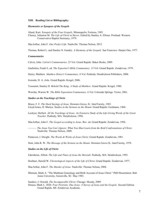 BI 205 Life of Christ Syllabus; Course Syllabus Fall 2024; Dr. Potana.pdf