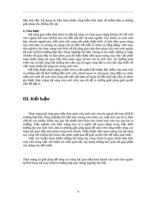 Bài mẫu tiểu luận môn về kỹ năng giao tiếp của sinh viên | PDF