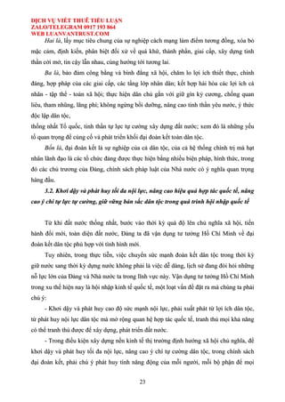 Bài mẫu Tiểu luận về đại đoàn kết dân tộc, HAY | DOC