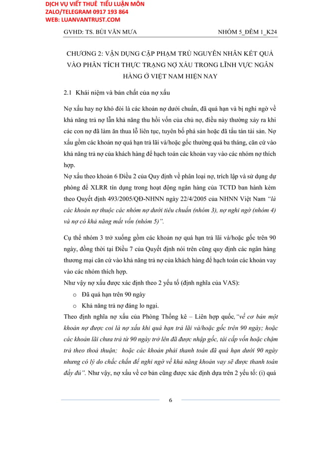 Bài mẫu tiểu luận về cặp phạm trù nguyên nhân kết quả, 9 ĐIỂM | DOCX