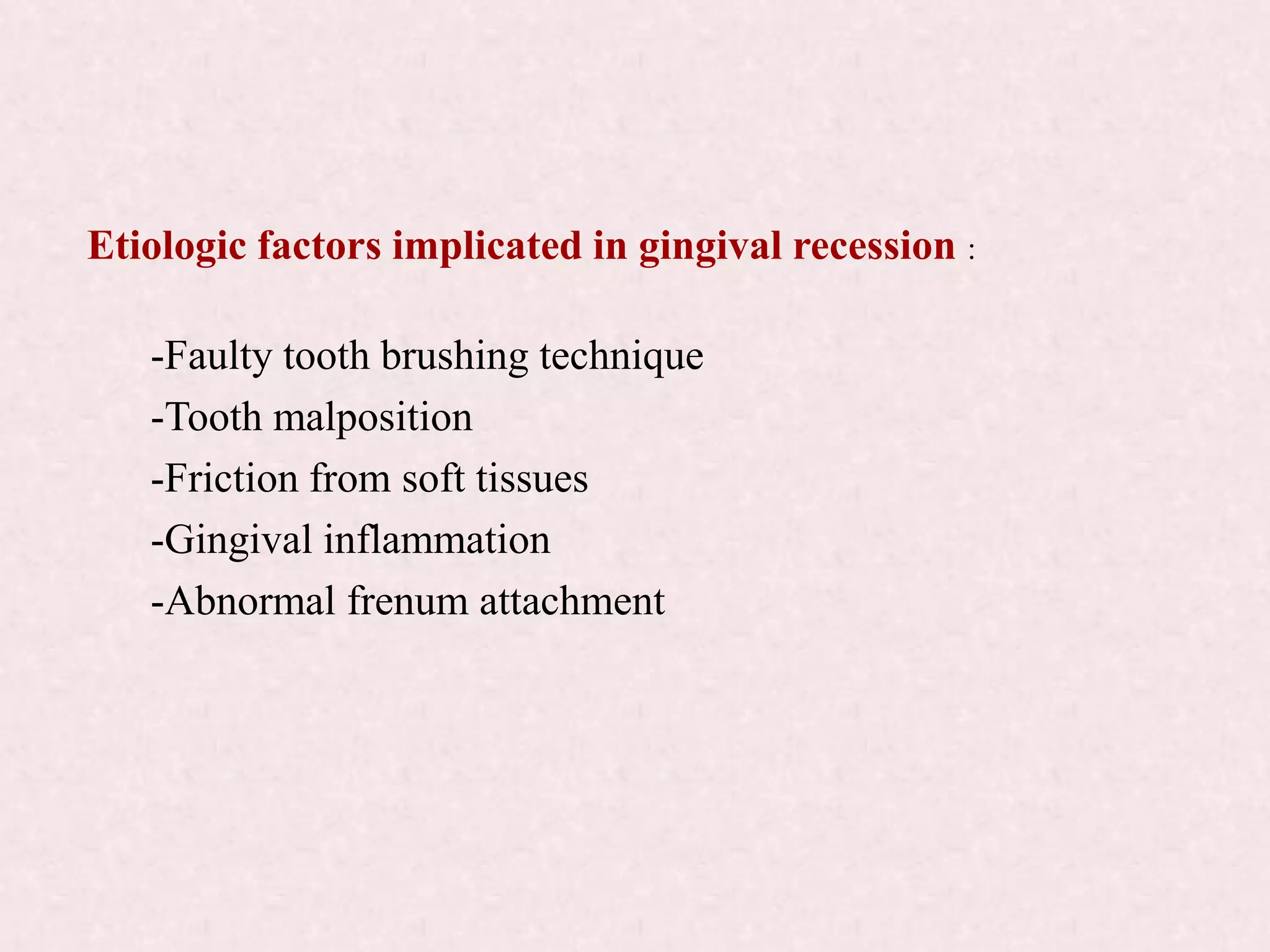 Gingival inflammation and features | PPTX