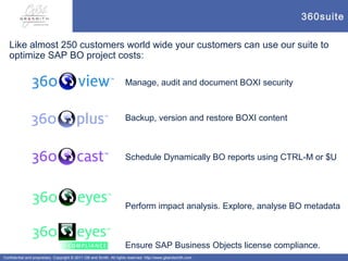 SAP BusinessObjects Bi4 migration pack | PPTX