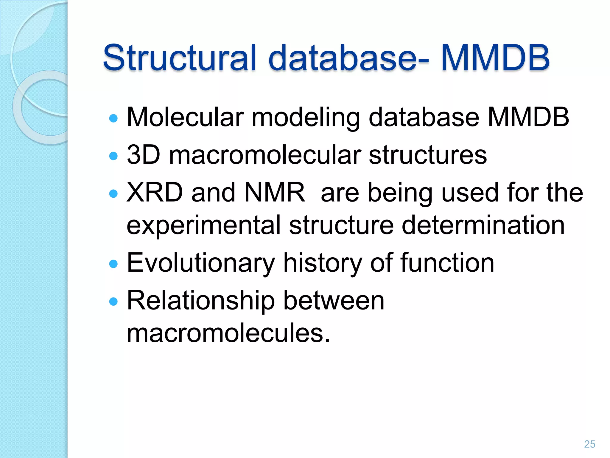 Biological Sequence Databases Pptx 2391