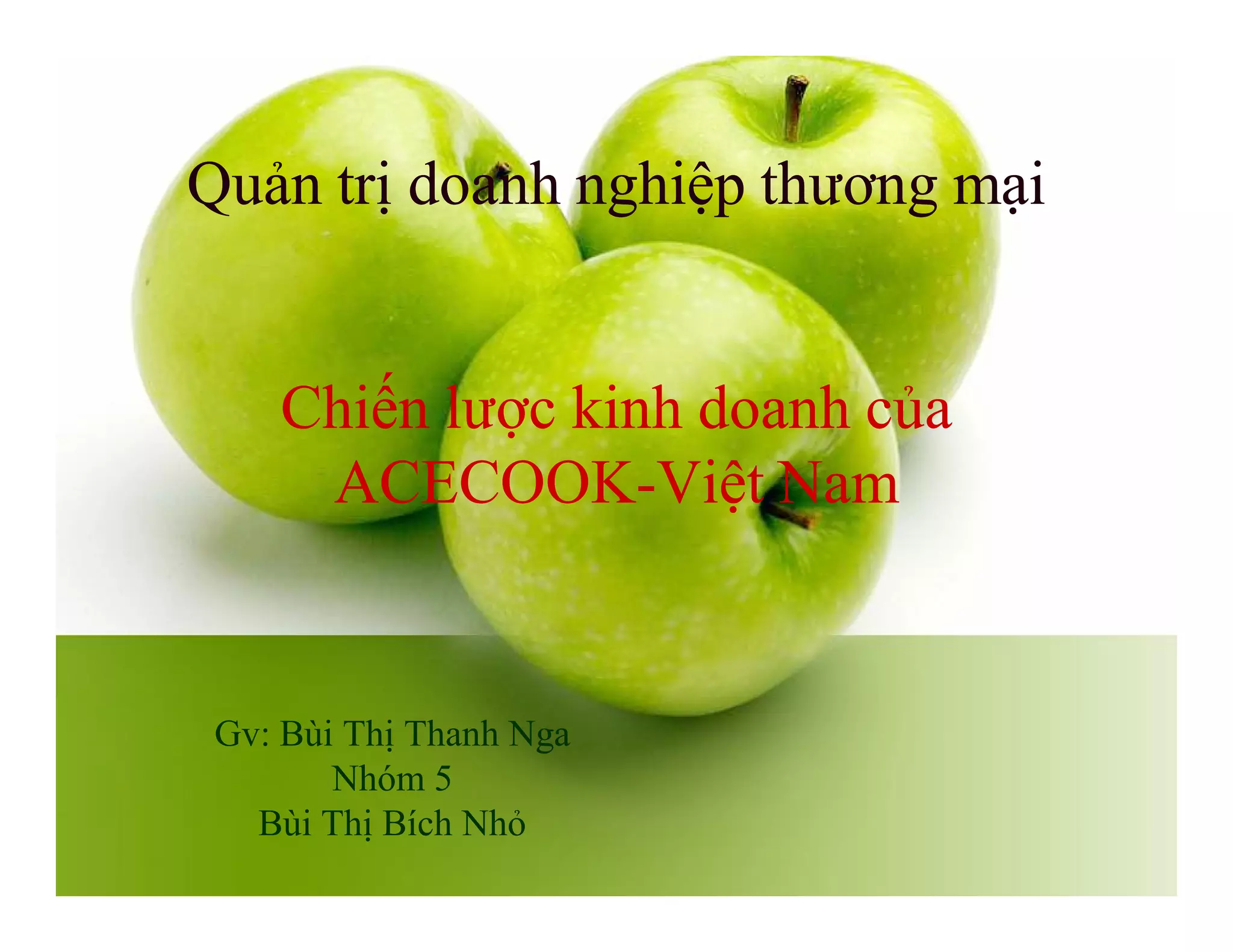Bài mẫu tiểu luận về acecook, HAY | PDF
