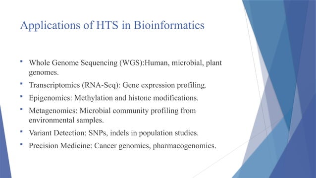 HTS,Community metabolism and comparative genomics | PPTX