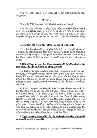 Bài mẫu tiểu luận về về giá trị Thặng Dư, HAY | PDF