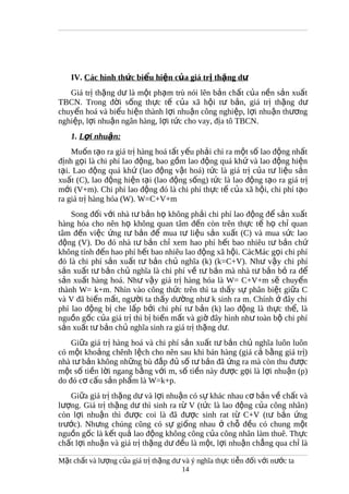 Bài mẫu tiểu luận về về giá trị Thặng Dư, HAY | PDF