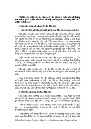 Bài mẫu tiểu luận về về giá trị Thặng Dư, HAY | PDF