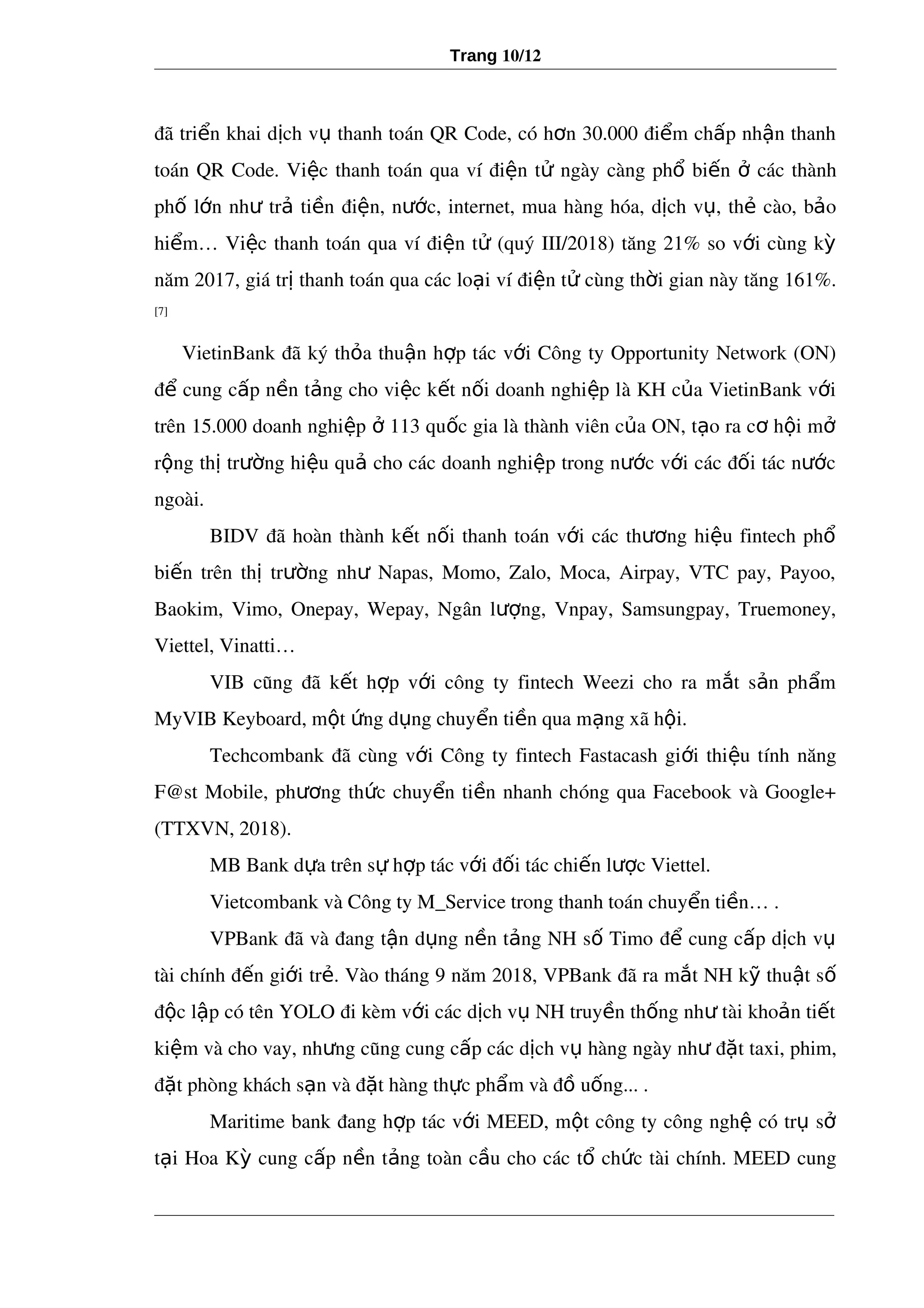 Bài mẫu Tiểu luận về Fintech, HAY | PDF