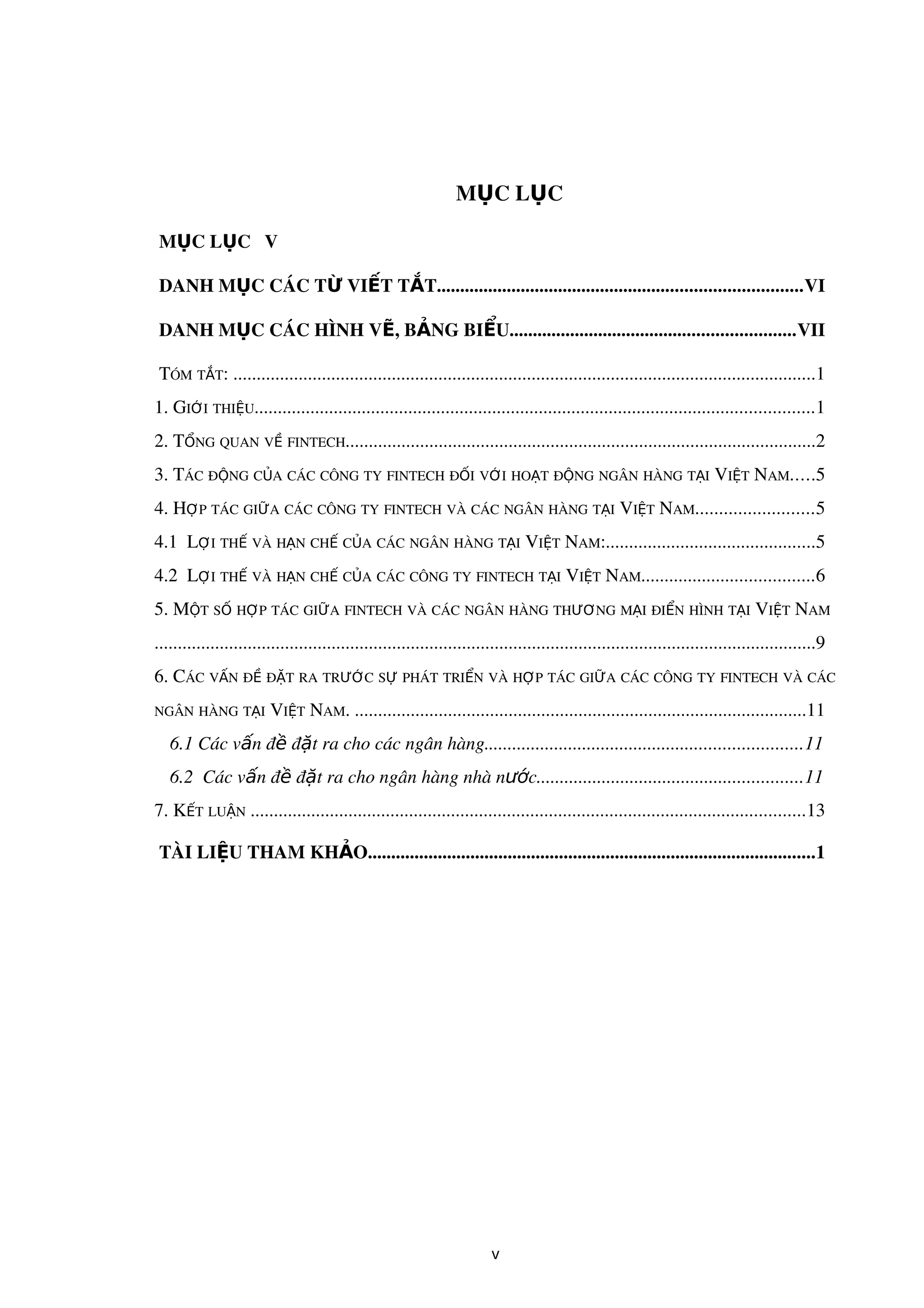 Bài mẫu Tiểu luận về Fintech, HAY | PDF