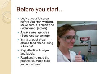Lab Safety Powerpoint | PPT