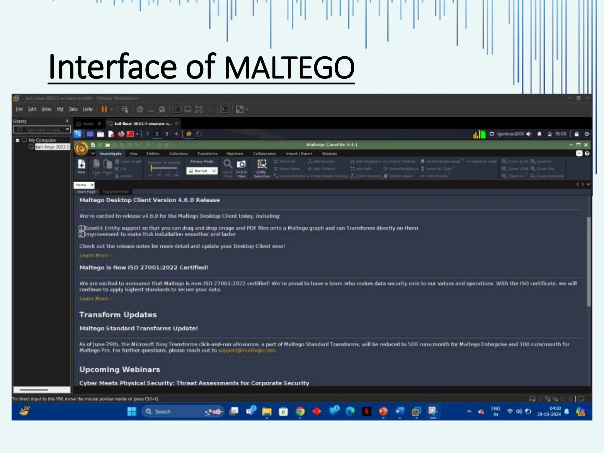 Cyber Security Project Presentation : Essential Reconnaissance Tools ...