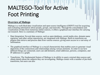 Cyber Security Project Presentation : Essential Reconnaissance Tools ...