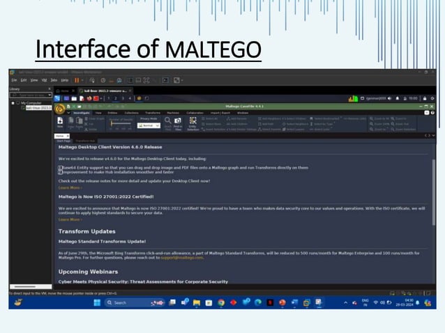 Cyber Security Project Presentation : Essential Reconnaissance Tools ...