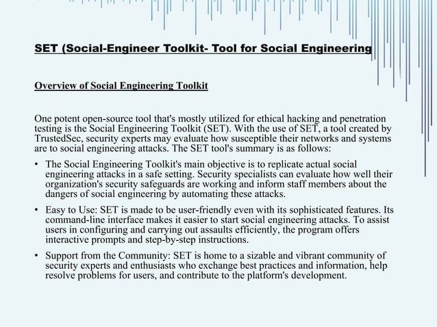 Cyber Security Project Presentation : Essential Reconnaissance Tools ...