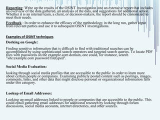 Cyber Security Project Presentation : Essential Reconnaissance Tools ...