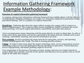 Cyber Security Project Presentation : Essential Reconnaissance Tools ...