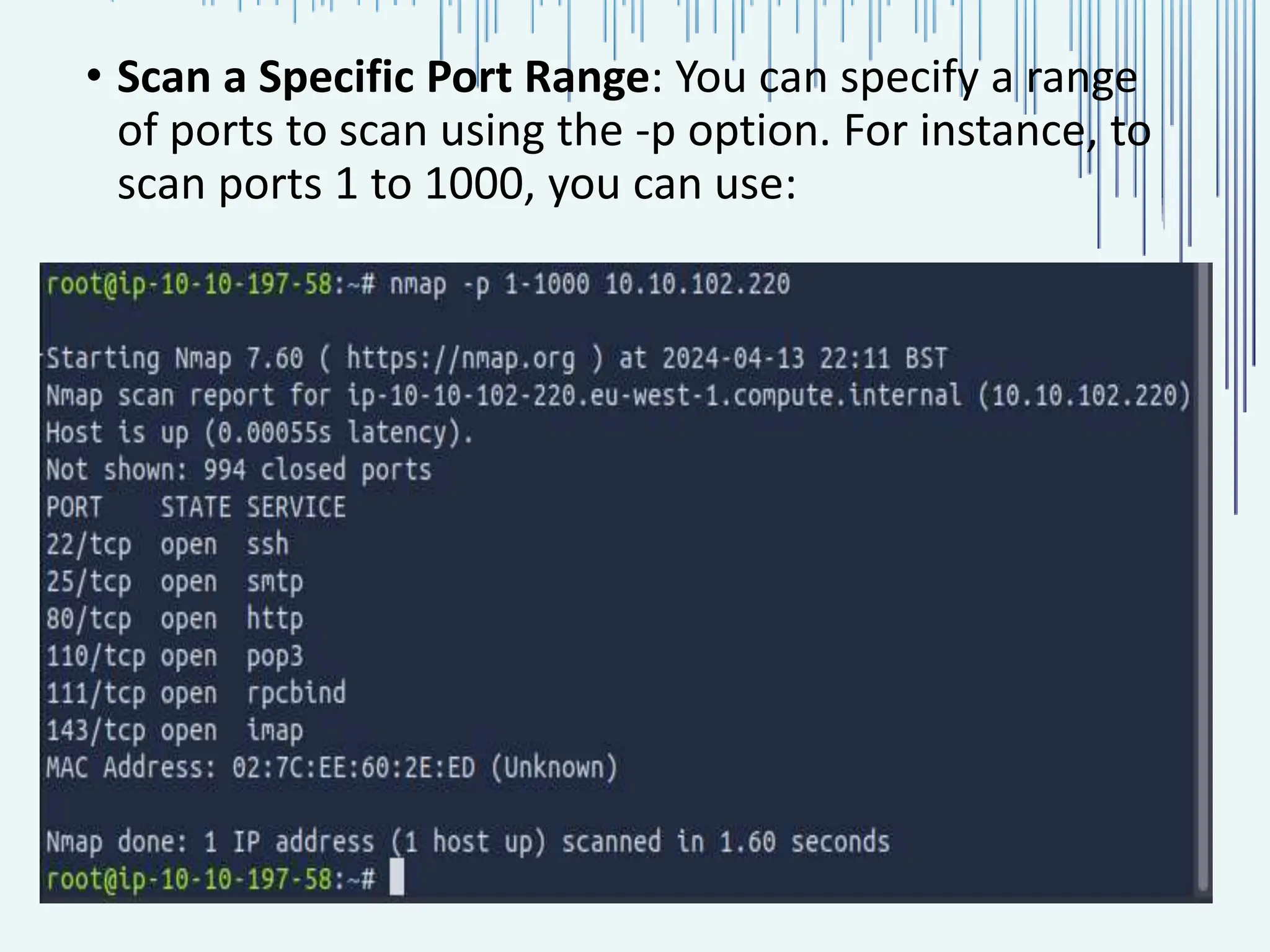 Nmap project presentation : Unlocking Network Secrets: Mastering Port Scanning with Nmap | PPTX