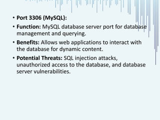 Nmap project presentation : Unlocking Network Secrets: Mastering Port ...