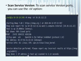 Nmap project presentation : Unlocking Network Secrets: Mastering Port ...