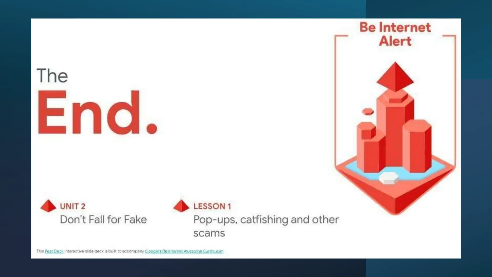 Be Internet Awesome 2 (Be Internet Alert) | PPTX