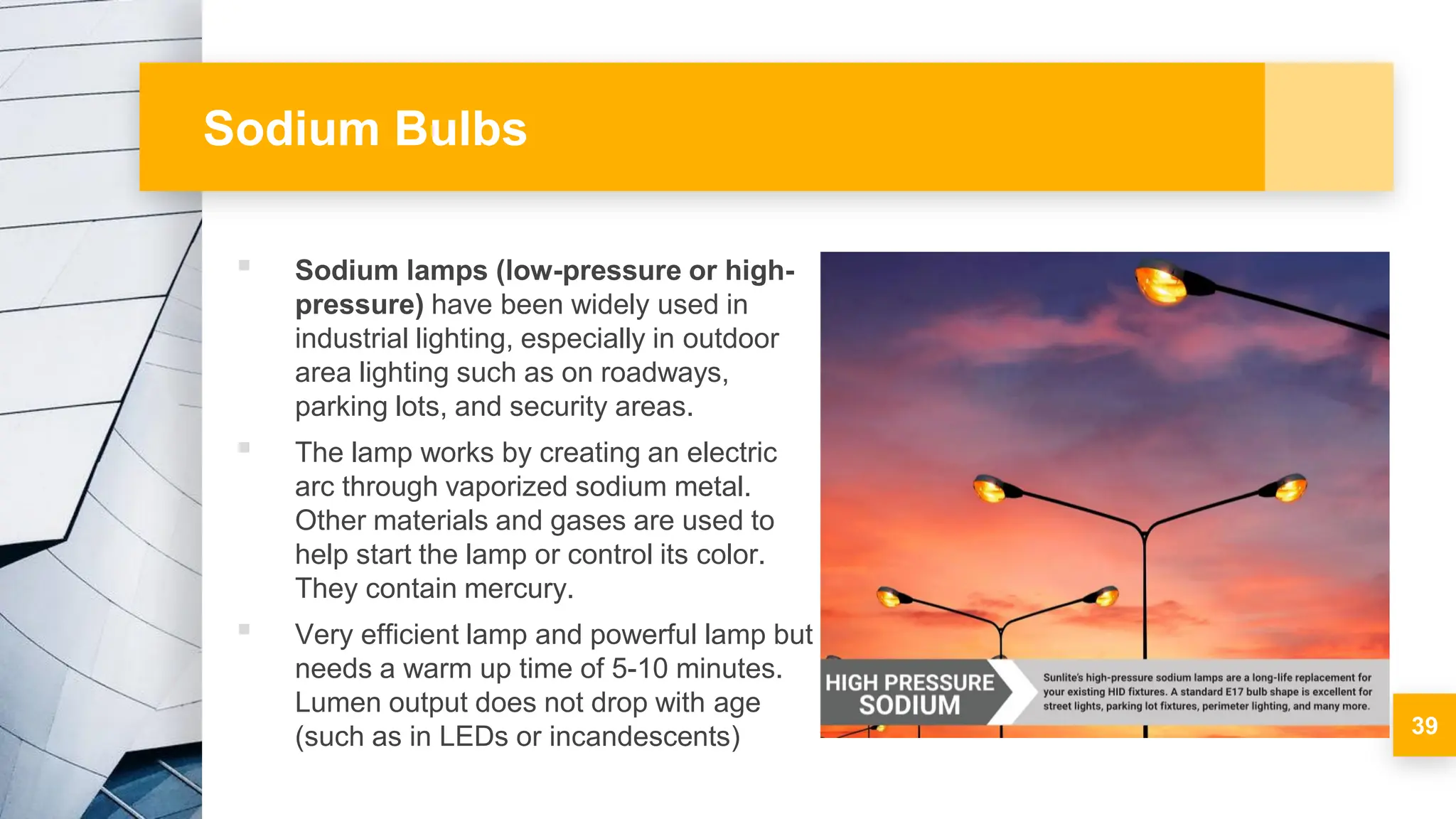 Artificial Lighting Concept in Architecture | PPT