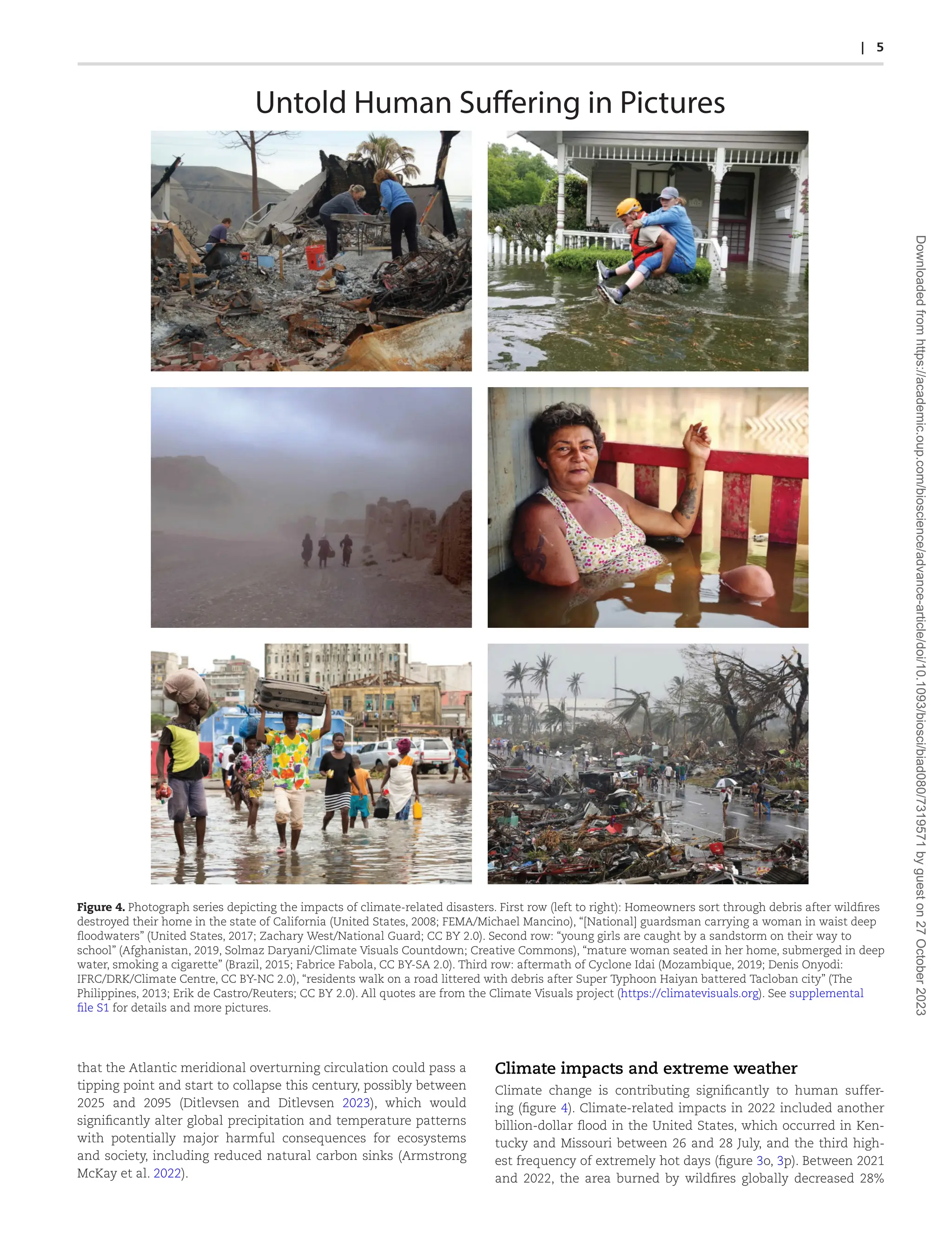 The 2023 state of the climate report: Entering uncharted territory | PDF