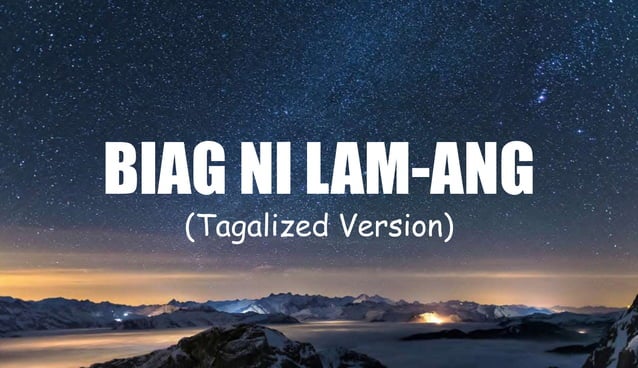 Biag ni Lam-Ang (Life of Lam-Ang) An Ilocano Epic | PPTX | Books and ...