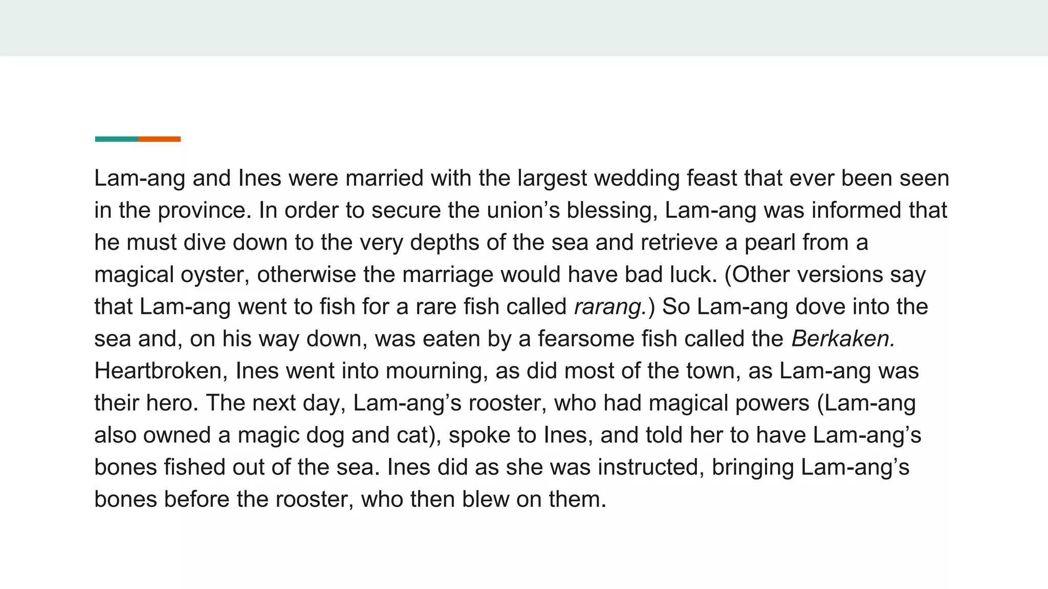 Biag ni Lam-Ang | PPTX