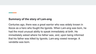 Biag ni Lam-Ang | PPTX