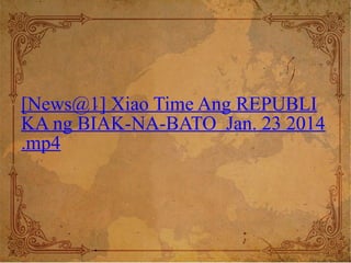 Biak-na-Bato Government and the Philippine Government | PPTX