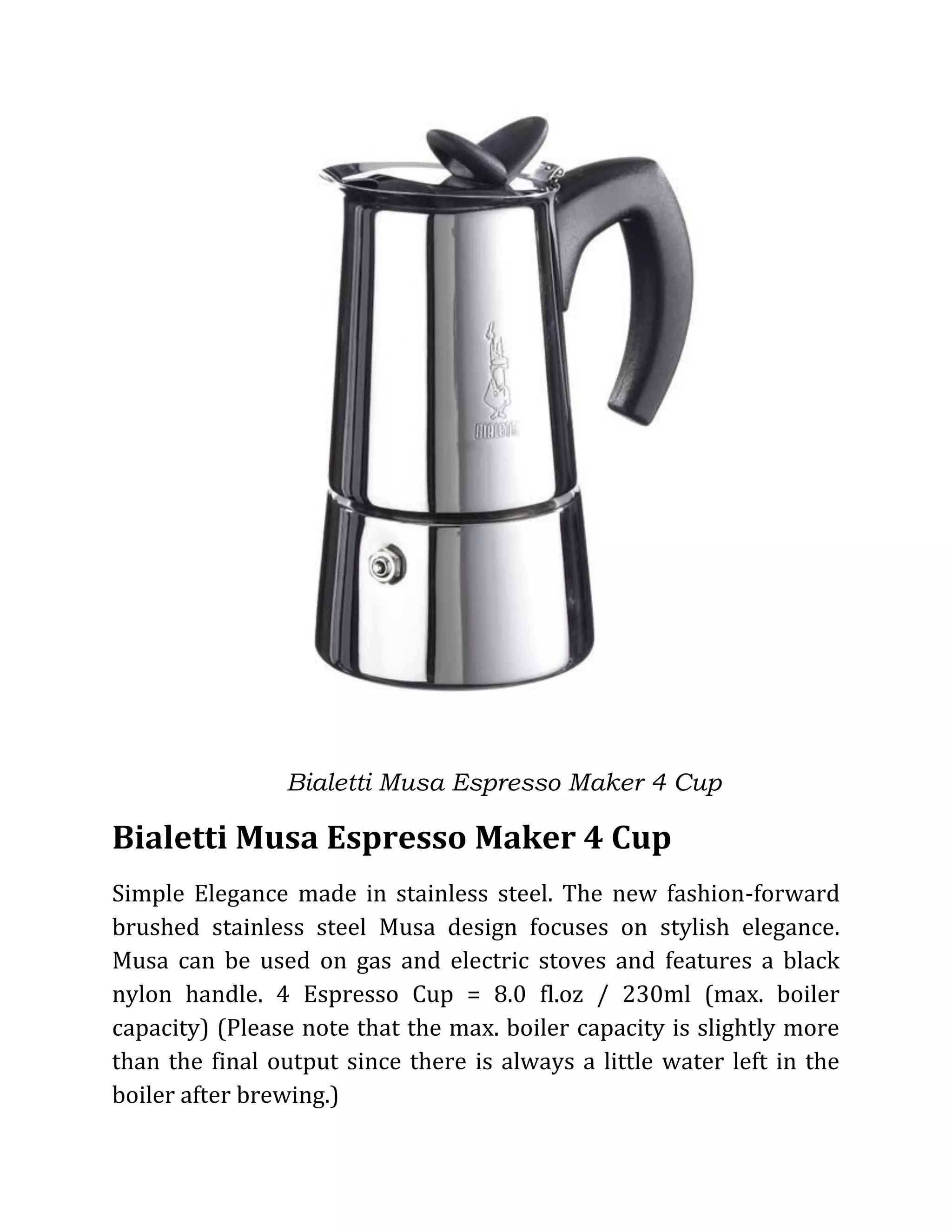 Bialetti products | PDF
