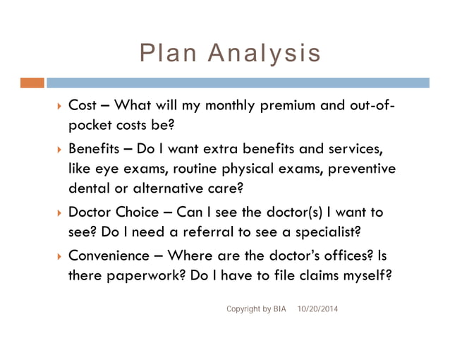 BIA Medicare 101 presentation short form | PPT