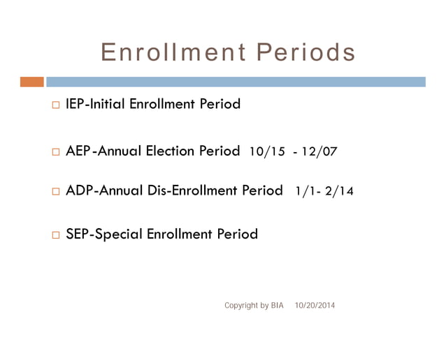 BIA Medicare 101 presentation short form | PPT
