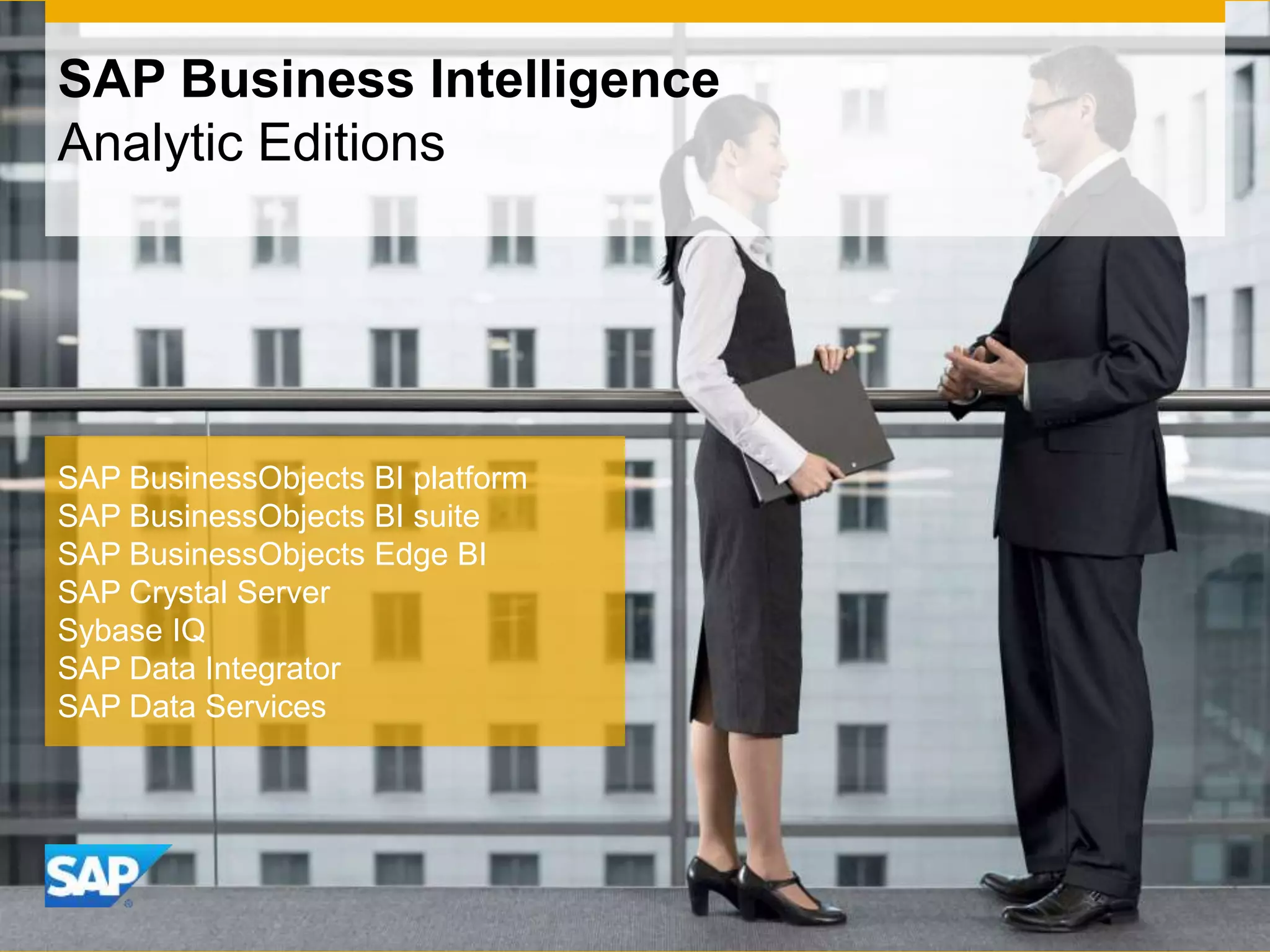 SAP BI BO roadmap BO analytics editions | PPTX | Databases | Computer ...