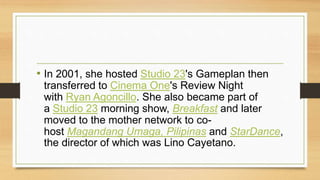 Bianca Gonzalez biography, early life, career,.pptx