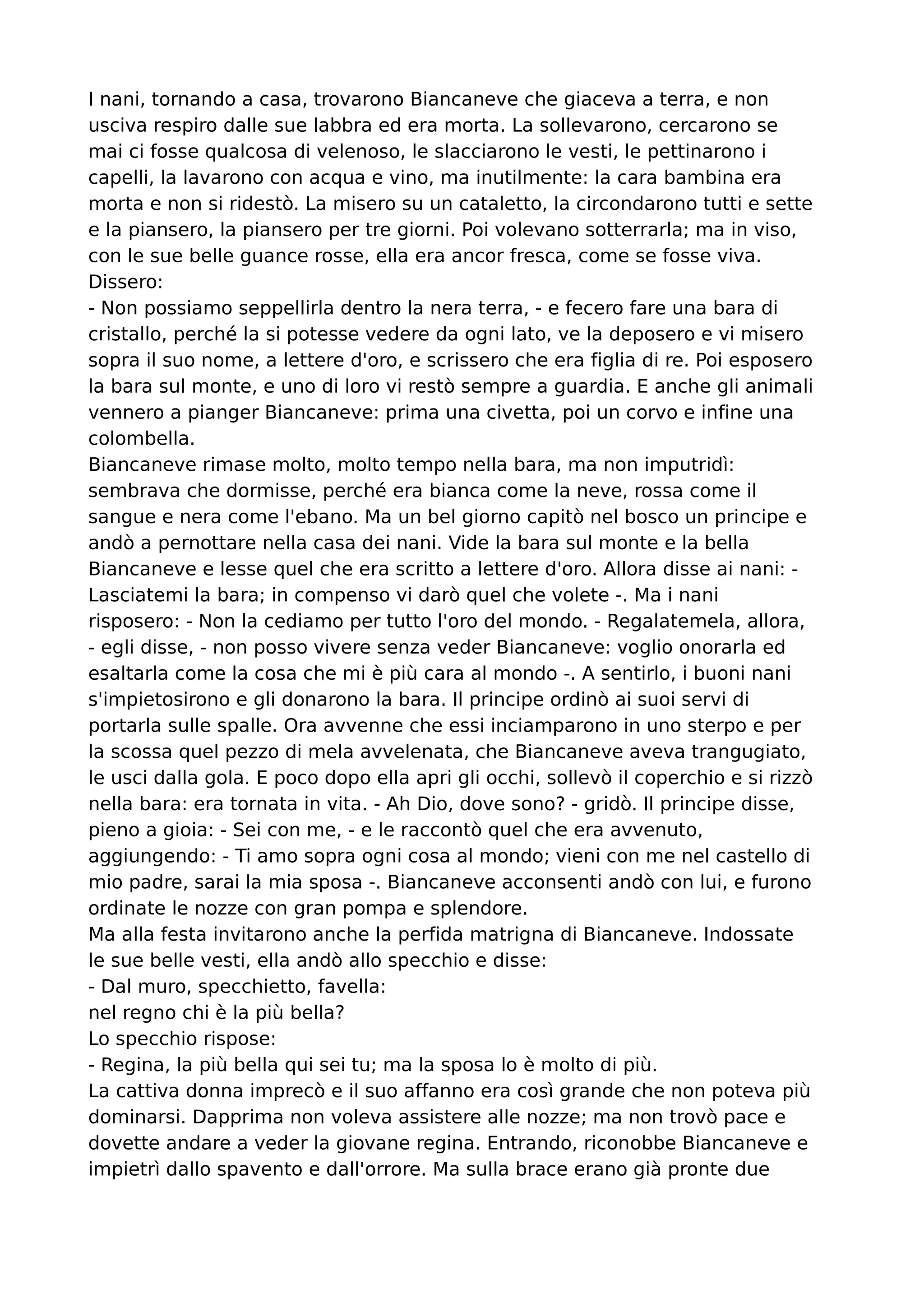 Biancaneve e i sette nani | PDF