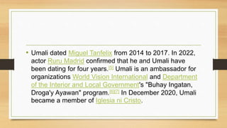 Bianca Umali Biography, Early Life, Career and Fimography.pptx ...