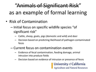 Balancing food safety and sustainability - Bianchi | PPTX