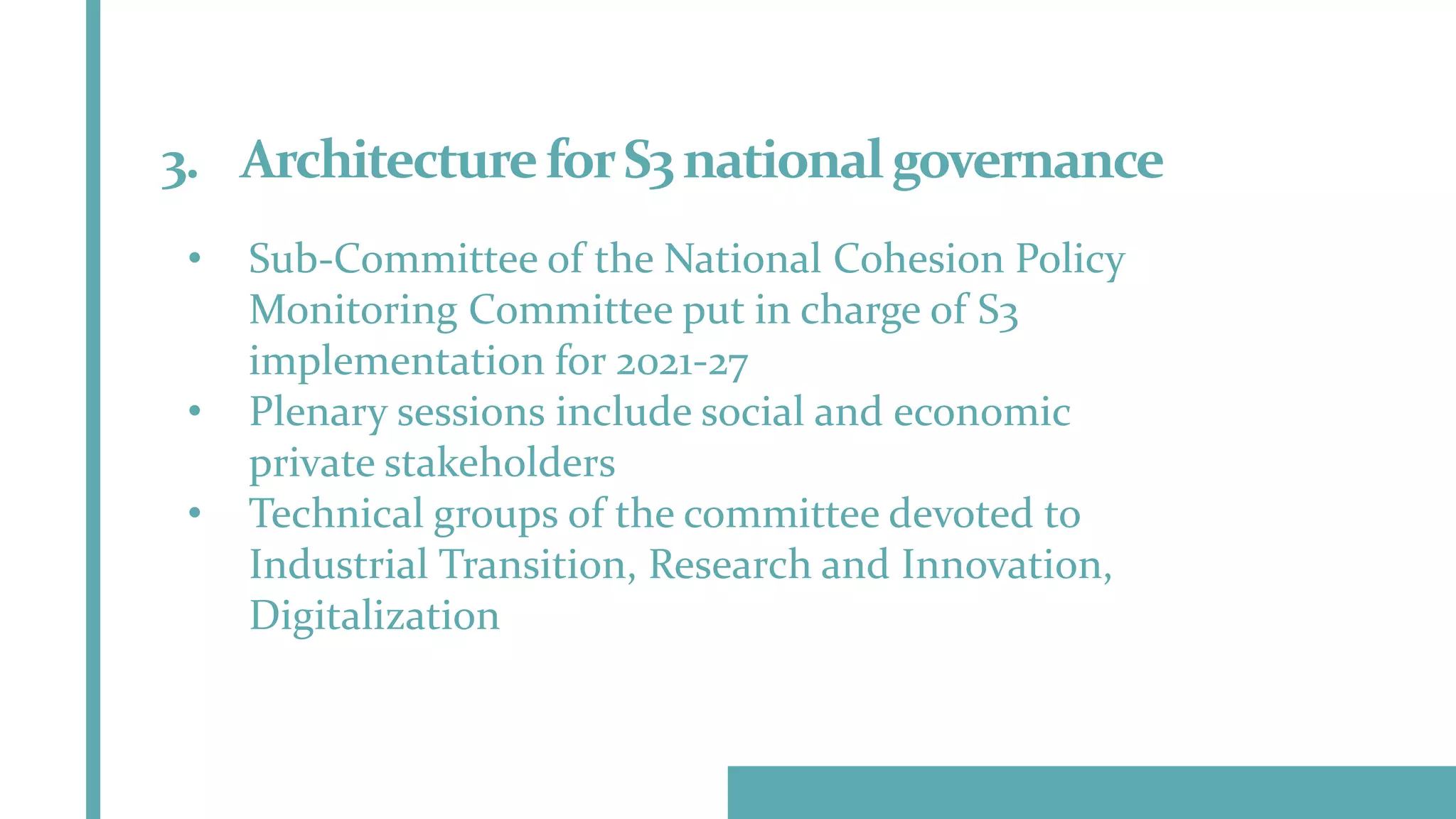 The evolution of the S3 approach in Italy for 2021-27 - Tito Bianchi | PPT