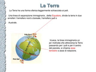 I movimenti della terra | ODP
