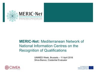 MERIC-Net: Mediterranean Network of National Information Centres on the ...