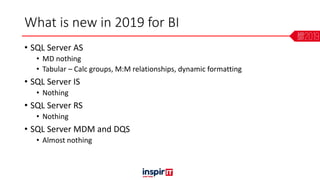 Bi and AI updates in the Microsoft Data Platform stack | PPT