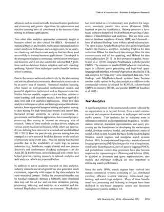 Bi and big data | PDF