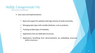 Business Intelligence & NoSQL Databases | PDF | Databases | Computer Software and Applications