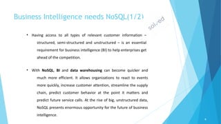 Business Intelligence & NoSQL Databases | PDF | Databases | Computer Software and Applications